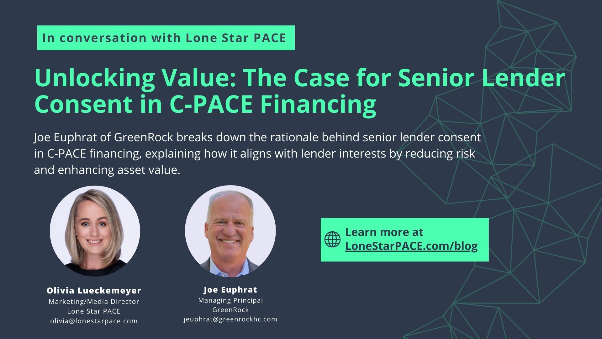 C-PACE Senior Lender Consent Demystified for Investors - Texas C-PACE Program